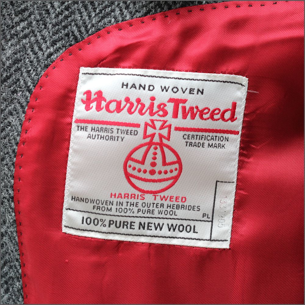 Harris Tweed Grey Herringbone 3pic Suit= | cwmenswear